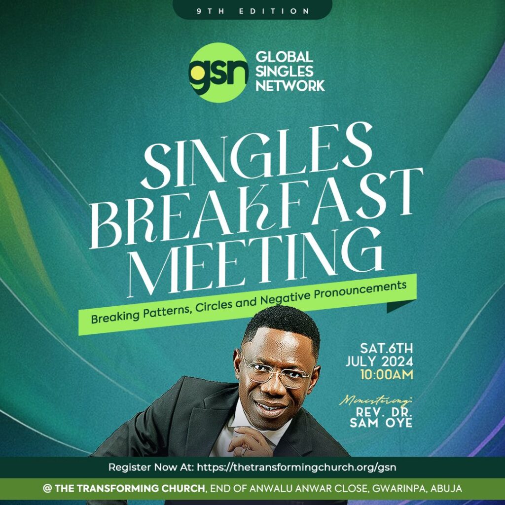 Global Singles Network | The Transforming Church