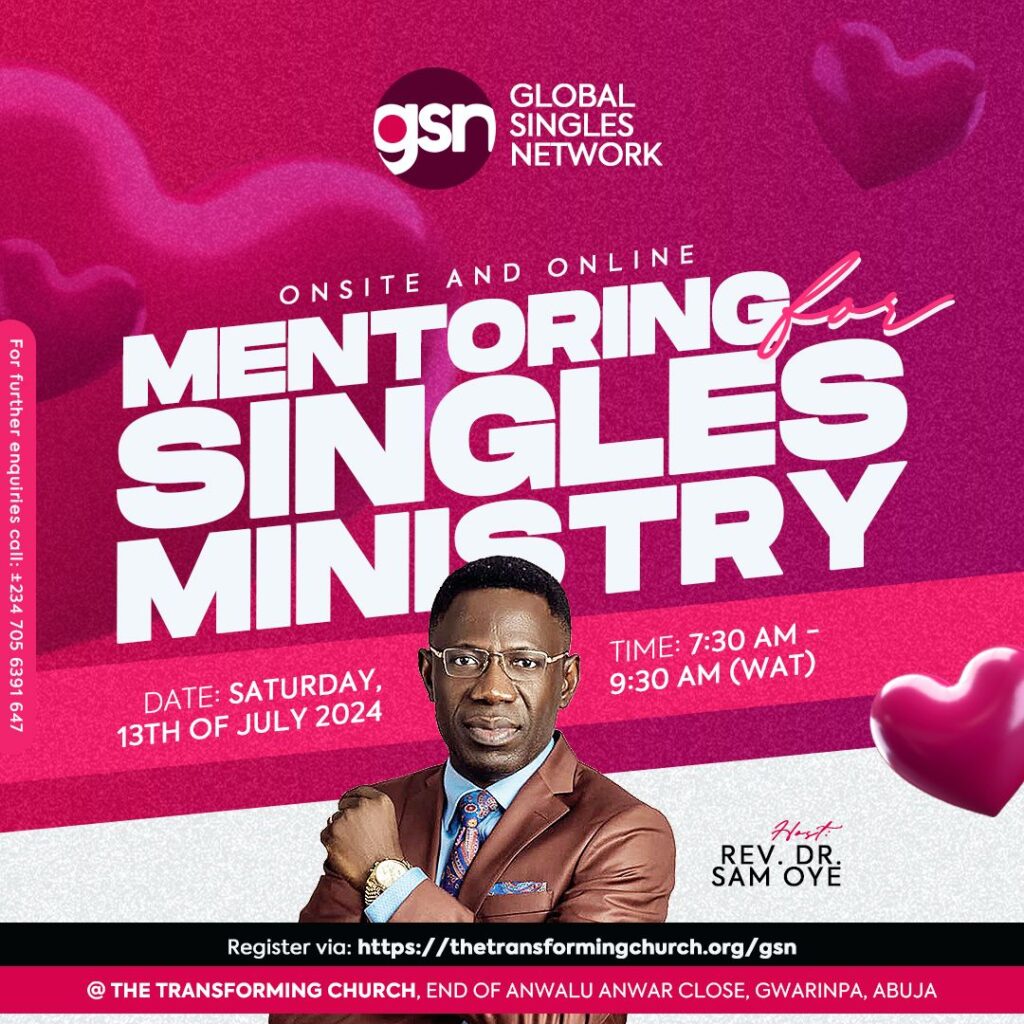 Global Singles Network | The Transforming Church